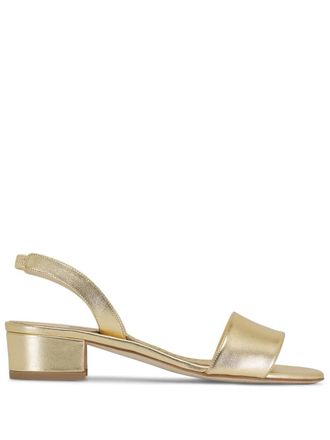 Manolo Blahnik sandales Patopia 30 mm - Or