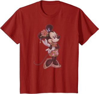 Disney Mickey And Friends Minnie Year Of The Mouse Floral T-Shirt