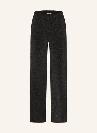Lilienfels Lilienfels Hose Mit Glitzergarn schwarz