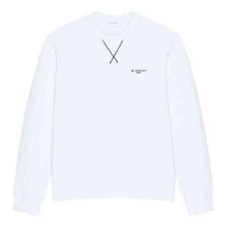Givenchy Herren, Sweatshirts & Hoodies, Wei&szlig;, XLGr&ouml;&szlig;e