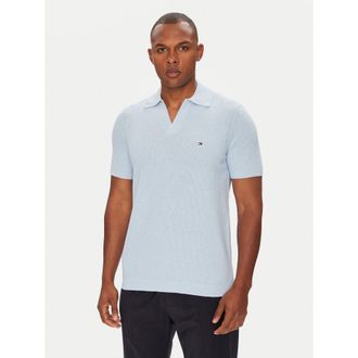 Tommy Hilfiger Poloshirt MW0MW39531 Himmelblau Regular Fit