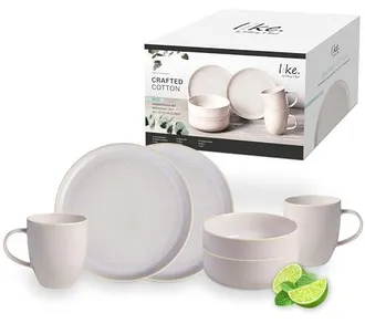 like. by Villeroy & Boch Crafted Cotton ensemble pour le petit-déjeuner 6 pcs