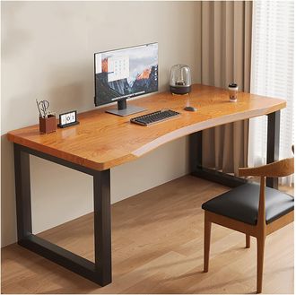 Generic Stehpult Großer Schreibtisch/Esstisch aus Holz Schreibtisch für das Arbeitszimmer Moderner Chefschreibtisch Konferenztisch Büromöbel Arbeitsplatz für 