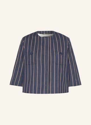 Pamela Henson Pamela Henson Kastenjacke Philka Mit 3/4-Arm blau