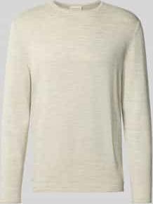 Tom Tailor Regular Fit Strickpullover aus Baumwoll-Mix Modell Space dye