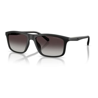 Emporio Armani Homme, Accessoires, Noir, Taille: 57 MM Squared Lunettes de soleil