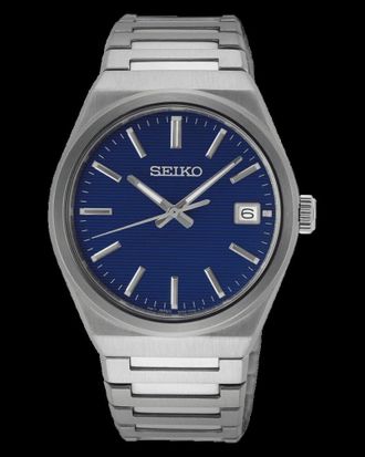Seiko 3 Zeiger Quarz Herrenuhr SUR555P1