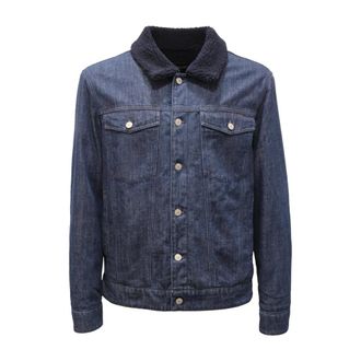 Dondup Gepolsterte Denimjacke Made in Italy - - Jackets - Herren - Blau - L