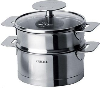 Cristel bm12ql Gemeinsam Wasserbad Edelstahl Schicht Abnehmbar