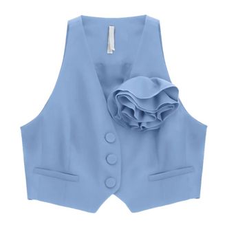 Imperial Gilet - - Suits - Damen - Blau - M