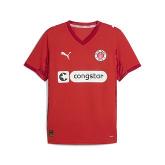 Puma FC St. Pauli 25/26 Viertes Trikot Herren, Accessoires, Rot, 3XL