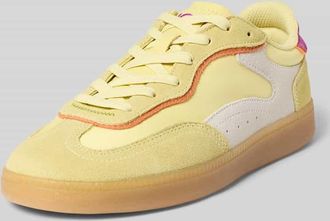 Hoff Sneaker aus Leder-Mix mit Logo-Stitching Modell PARK MIMOSA