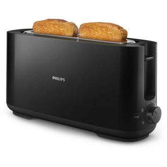 Philips 1 toaster mit langem schlitz 1030w schwarz Philips hd2590/90