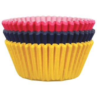 PME Backförmchen für Cupcakes aus Papier mit Partymotiv, Standardgröße, Packung mit 60 Stück