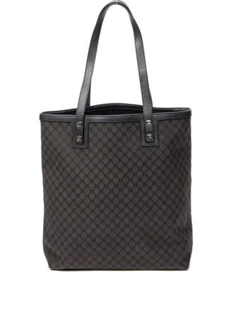 Celine Shopper mit Macadam-Print - Schwarz