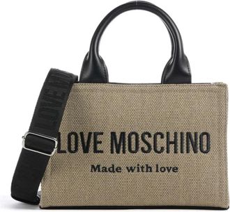 Love Moschino Femme, Sacs, Beige, Taille: ONE Size 2Way Handbag