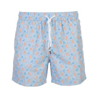 Fedeli Homme, Maillots de bain, Bleu, Taille: XL Madeira Airstop Swim Trunks