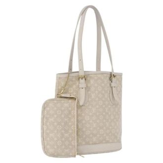 Louis Vuitton Pre-owned Lin sacs-louis-vuitton - Femme - Pre-owned - Blanc - Taille: ONE Size