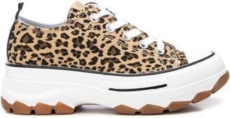 Refresh Sneakers Femme L&eacute;opard - Chaussures Confortables et polyvalentes - Mode d&eacute;contract&eacute;e - Mod&egrave;le 17247711 (Taille39)