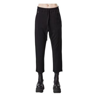 Thom Krom Lockerer Schwarzer Webhose - - Trousers - Damen - Schwarzk - L