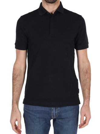 A|X Armani Exchange Herren Elegance Poloshirt, Blau, L