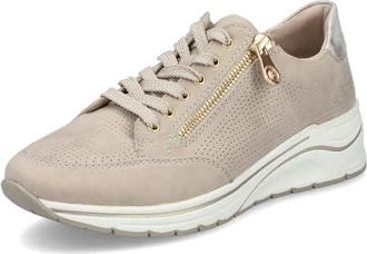 Rieker Baskets basses pour femme N9517, Beige 62, 39 EU Large