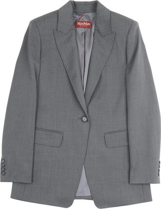 Max Mara Femme, Vestes, Gris, Taille: 38 FR Farad Blazer