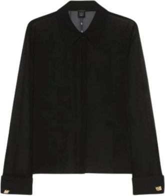 Marella Femme, Blouses et Chemises, Noir, Taille: 40 FR Mltarca Shirt