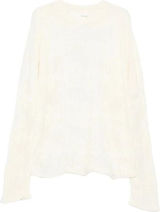 Isabel Benenato Isabel Benenato, Homme, Pulls, Blanc, Taille: XL Pull ras du cou