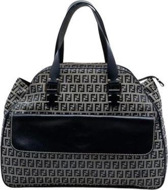 Fendi Sac &agrave; main vintage doccasion - Femme - Pre-owned - Gris - Taille: ONE Size