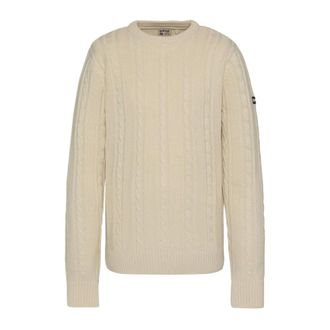 Schott NYC Schott Nyc, Homme, Pulls, Beige, Taille: S Plfire Cable Knit Sweater