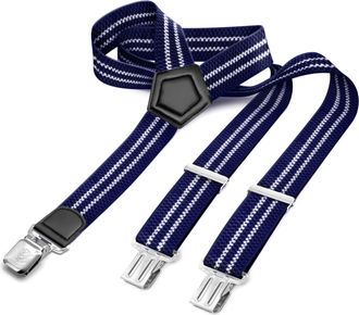 Glamexx24 Hosentr&auml;ger f&uuml;r Herren Breit 4 cm mit 3 Extra Starken Clips in Y-Form, Elastisch und L&auml;ngenverstellbar Hosentr&auml;ger f&uuml;r Frauen und M&auml;nner