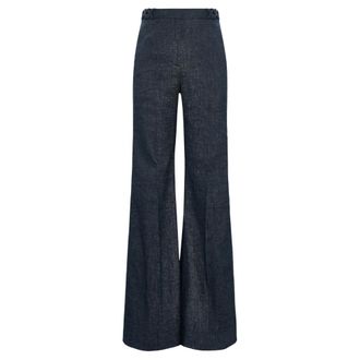 Dorothee Schumacher Flie&szlig;ende Denim-Hose - - Trousers - Damen - Blau - XL