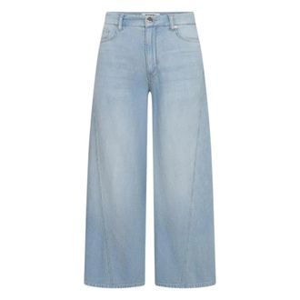 Rossi Cameron Leinen-Mix Denim - - Jeans - Damen - Blau - M