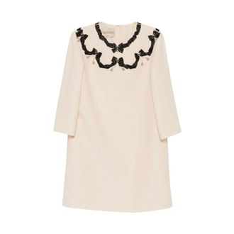 Valentino Garavani Abito - Femme - Robes - Blanc - Taille: 44 FR