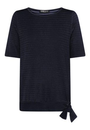Frank Walder T-Shirt mit Bindebanddetail