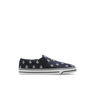 Dolce & Gabbana Baskets de Voile - Homme - Chaussures - Bleu - Taille: 45 EU