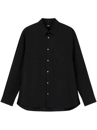 STUDIO TOMBOY Langärmeliges Hemd - Schwarz
