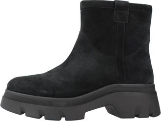Geox Femme, Chaussures, Noir, Taille: 39 EU Bottine Pluette