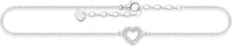 Thomas Sabo Thomas Sabo Damen Fußkettchen Herz 925 Sterling Silber AK0007-051-14-L27v