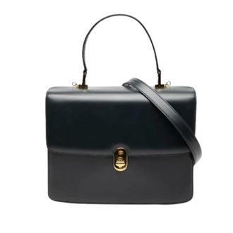 Gucci Pre-owned Vintage Satchel - - Pre-owned - Damen - Blau - ONE SIZE