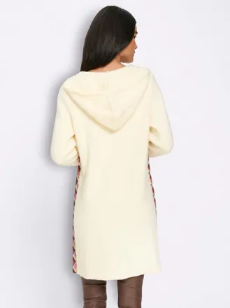 Heine Strickjacke Strickjacke Langarm Effektgarn