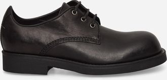 Maison Margiela Leather Derby Shoes Black