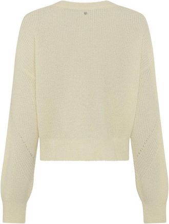 HUGO BOSS Cardigan Fernard Premium Damenmode mit Alpaka- und Woll-Anteil, Relaxed Fit