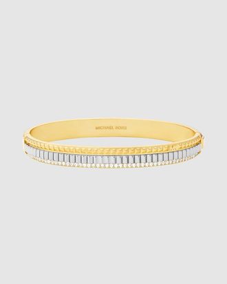 Michael Kors bracelet jonc Lexington bicolore-Multi