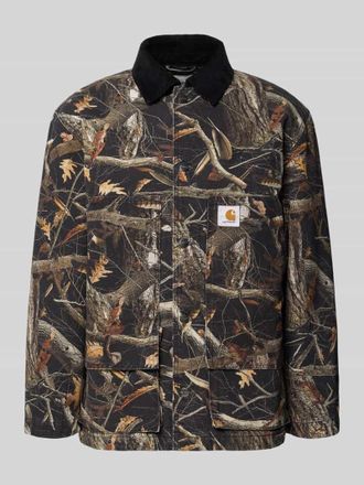 Carhartt Work in Progress Jacke im Allover-Look mit Label-Detail Modell Lander