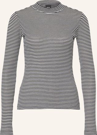 HUGO BOSS Longsleeve Emarika blau