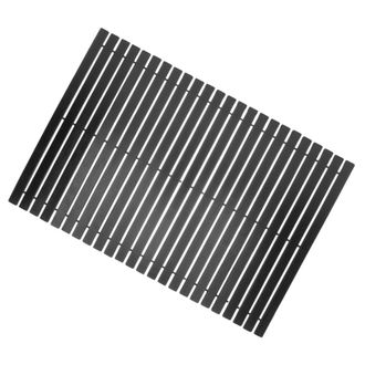 Angoily Bambus Badematte rutschfest 50X80cm Antirutsch Bodenmatte aus Bambusholz Wasserbest&auml;ndig f&uuml;r Badewanne und Dusche Badezimmermatte mit Anti Rutsch Besc