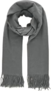 Pieces Pcjira Wool Scarf Noos, Echarpe Femme, Gris (Dark Grey Melange), Taille unique