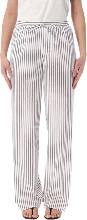 Loulou Studio Femme, Pantalons, Bleu, Taille: 38 FR Cisco Pantalons